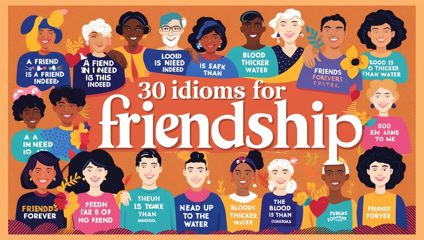 30 Idioms For Friendship - Idioms Insider