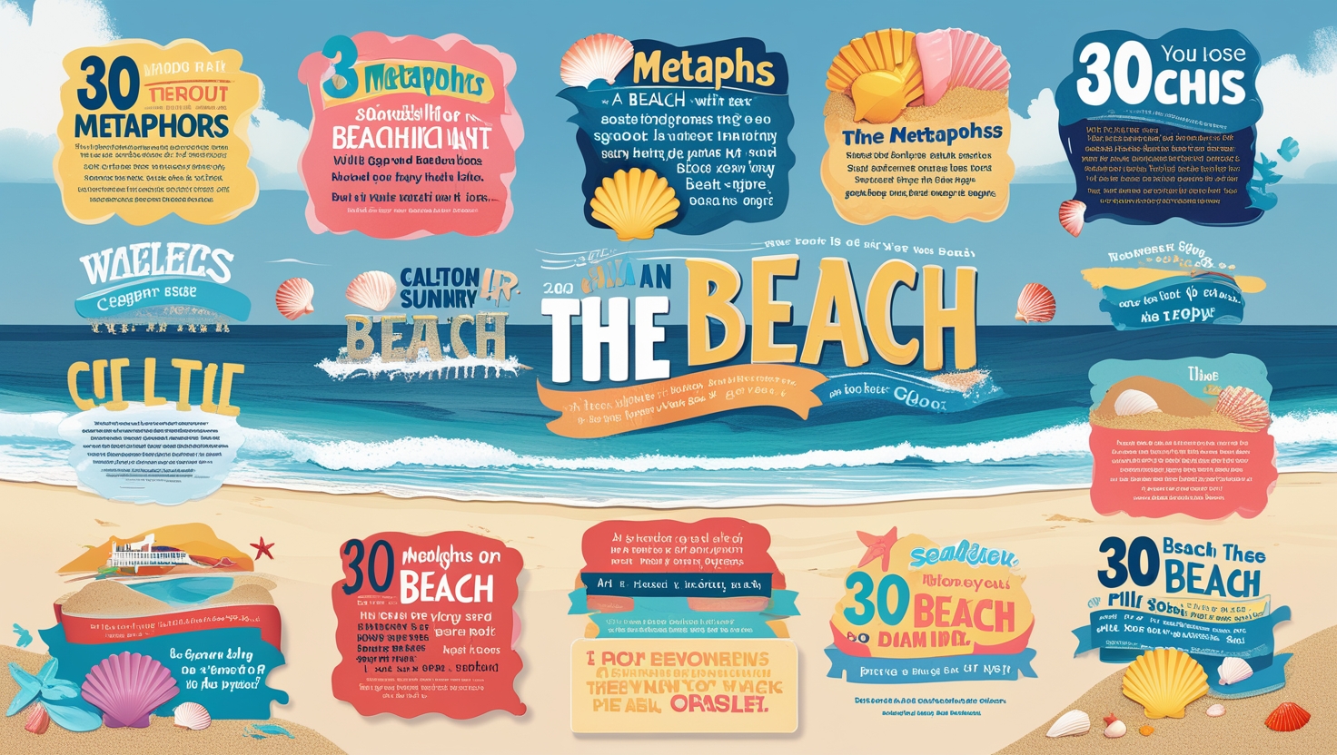 30 Metaphors For The Beach - Idioms Insider