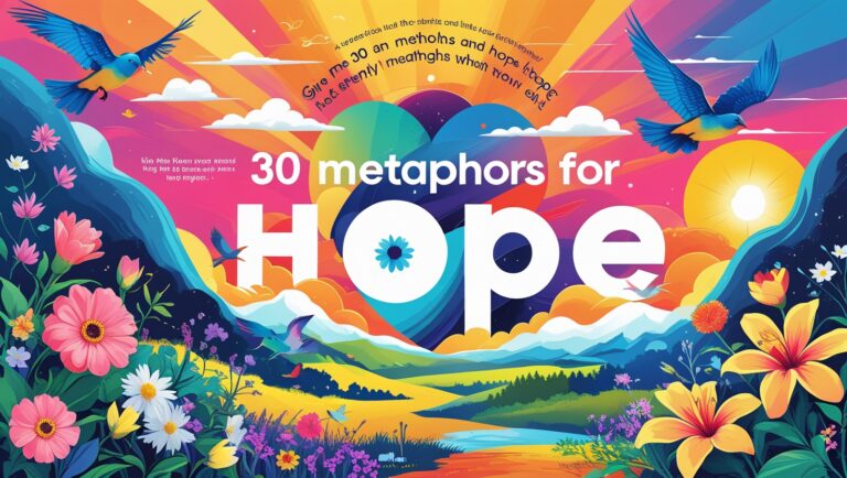 30 Metaphors For Hope - Idioms Insider