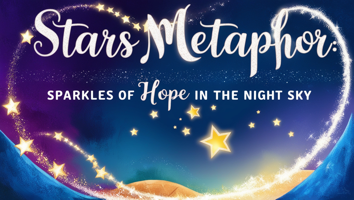 Stars Metaphor: Sparkles Of Hope In The Night Sky - Idioms Insider