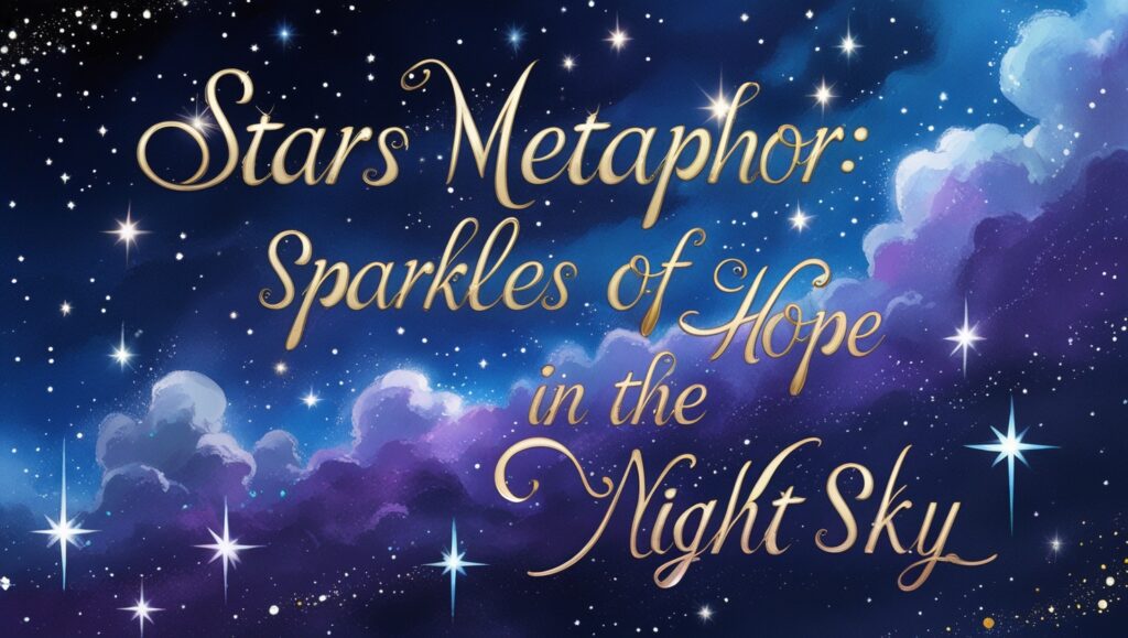 Stars Metaphor: Sparkles Of Hope In The Night Sky - Idioms Insider